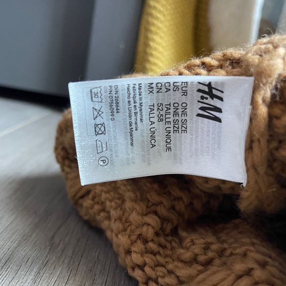H&M | Accessories | Bogo Hm Brown Toque | Poshmark